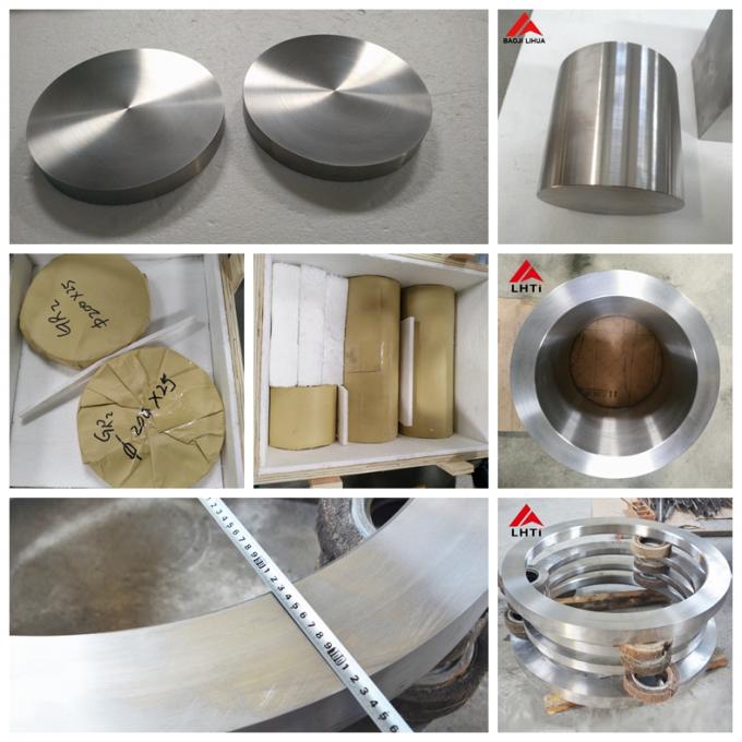 Industry Use Titanium Disk Forging ASTM B381 Gr7 Gr9 Gr12 Long Service Life