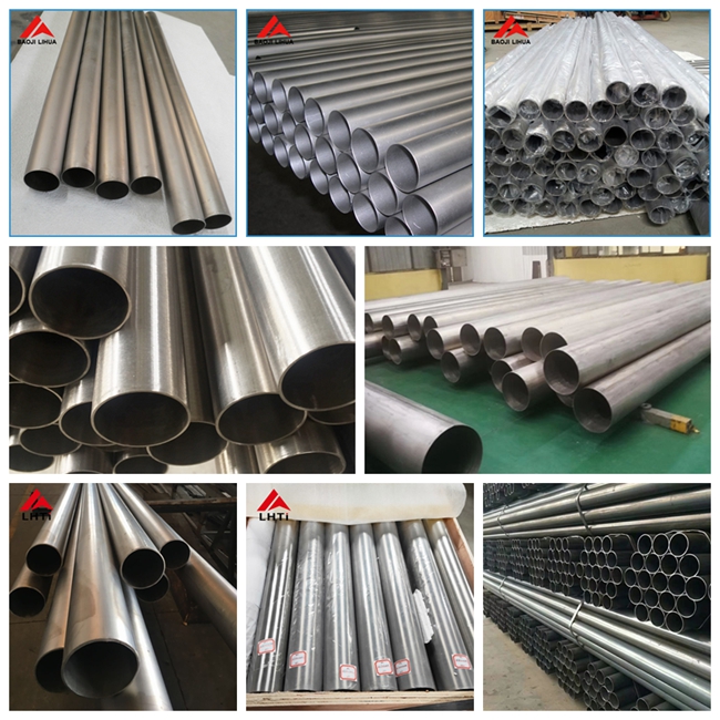 GR1 GR2 Titanium Tube Dia 38mm To Dia 120mm Titanium Straight Pipe