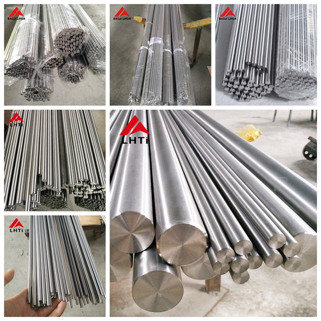 6mm 8mm Titanium Rod used for medical Gr5 Eli GR23 Titanium Round Bar ...