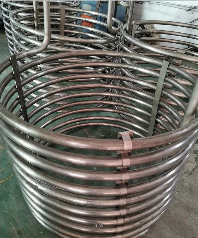 ASTM Seamless Tank Water Cooling Coil Polished For Water Cooler ...