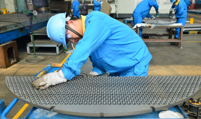 Forging Tubesheet Titanium Equipment ASME B265 For Heat Exchanger