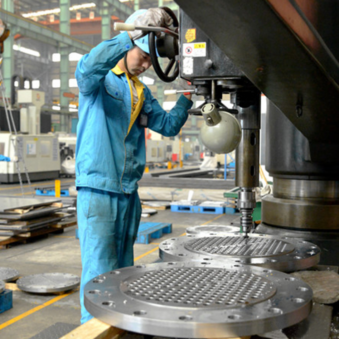 Forging Tubesheet Titanium Equipment ASME B265 For Heat Exchanger