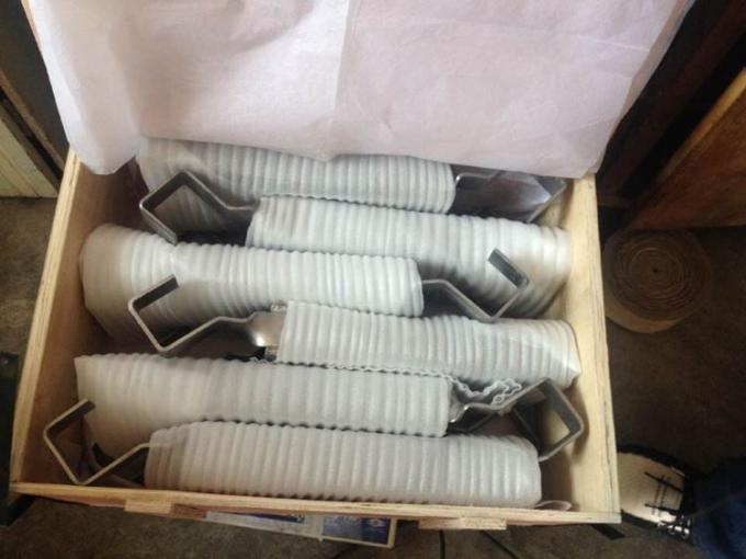 Polished Surface Titanium Anodizing Jigs Customized Gr1 Gr2