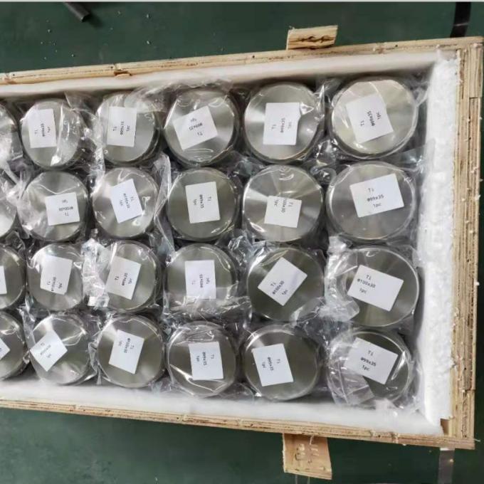 Gr1 Gr2 Gr5 TiAl Alloy Titanium Sputtering Target For PVD Coating