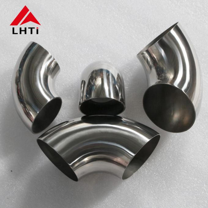 High Quality 3.5" Seamless Titanium Tube Elbow
