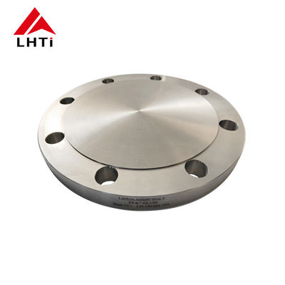 Concentric Serrated Finish Titanium DN 600 Blind Pipe Flanges