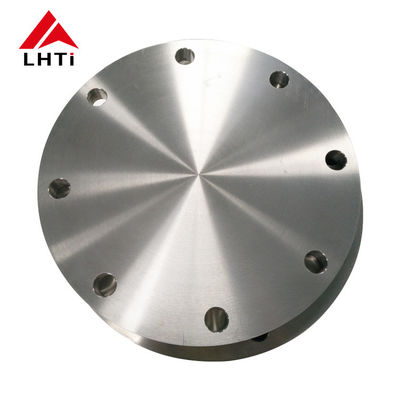 Concentric Serrated Finish Titanium DN 600 Blind Pipe Flanges