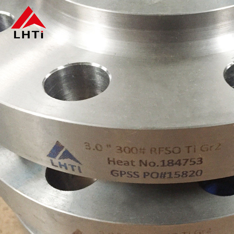 Polished Titanium Blind Flange for Medical Use