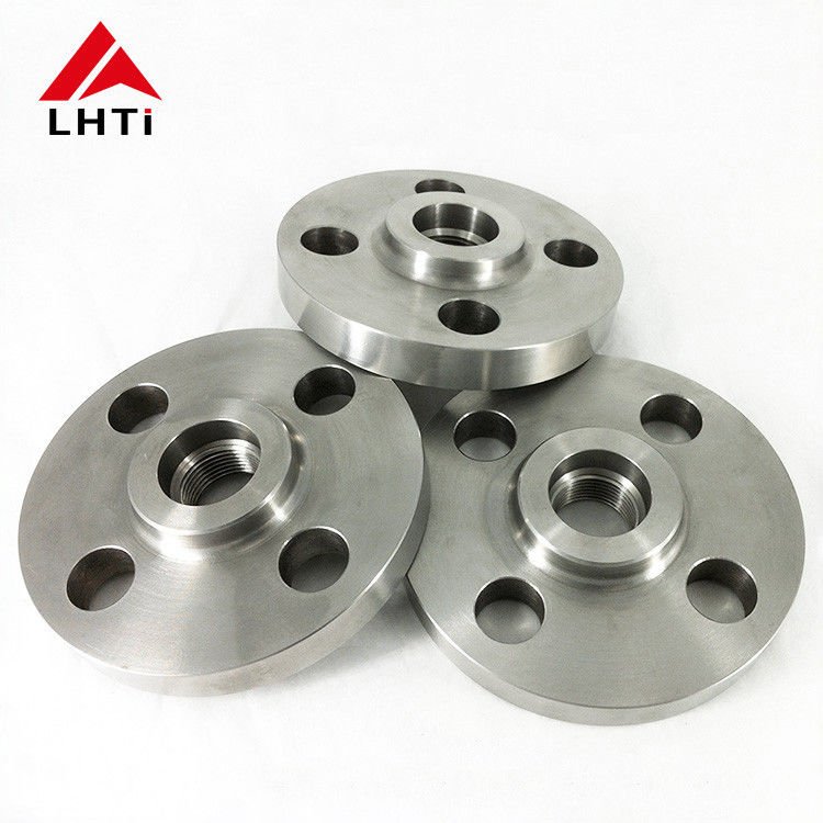 ANSI Titanium Thread Flange Polishing Sandblasting Anodizing Surface ...