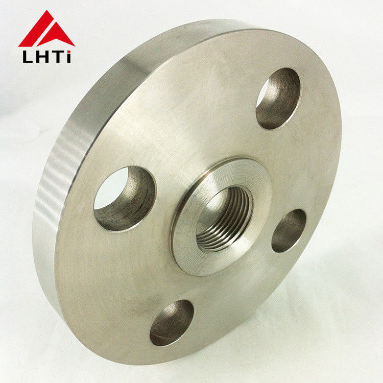 ANSI Titanium Thread Flange Polishing Sandblasting Anodizing Surface ...