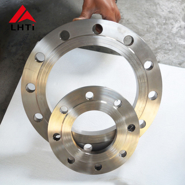 RF Sleeve Welding Machining Titanium Flange Polished Surface