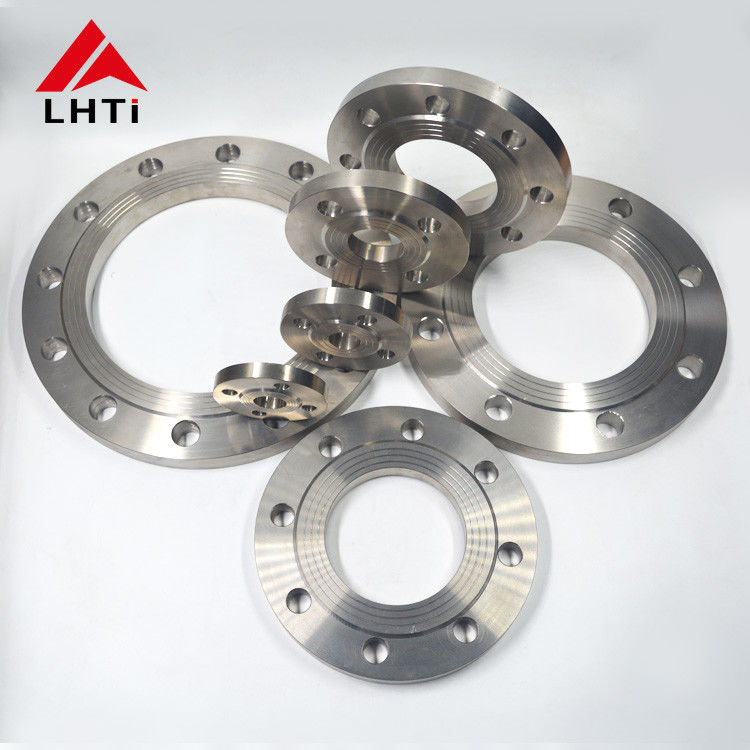Polished Titanium Welded Neck Flange Flat Forged Flange