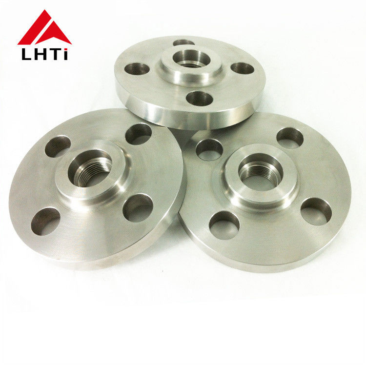 Sandblasting Blind Flange Titanium Thread Flange Engineered For Precision Machining