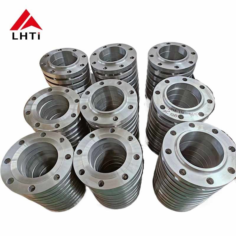 Sand Blasting Slip On Flange PN16 Ti Gr2 Gr5 Gr7 Raised Face RF for Oil ...