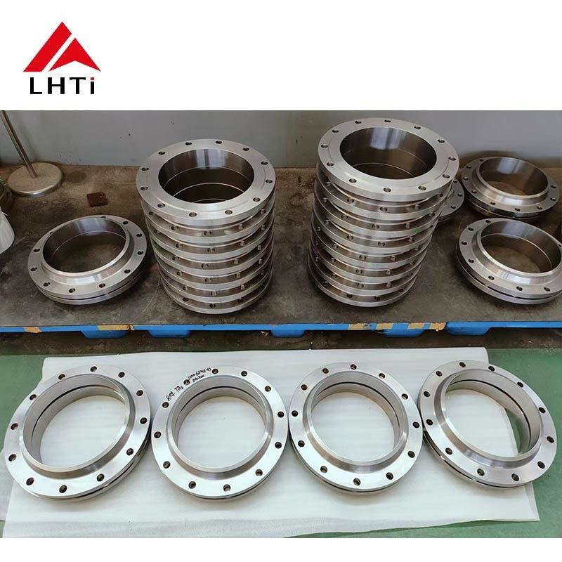 Class 300 Titanium Slip On Flange with Raised Face