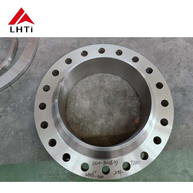 Titanium Grade 2 Grade 5 Weld Neck Flange ASME B16.5 Class 150 WNRF ...