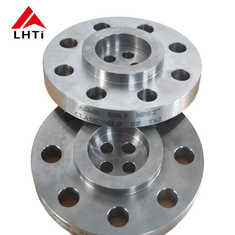 Polished Titanium Blind Flange Slip On Flange ASME B16.5 For Medical