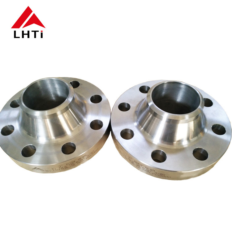 GR2 GR5 Polished Titanium SO Weld Neck Flange For Medical Equipment