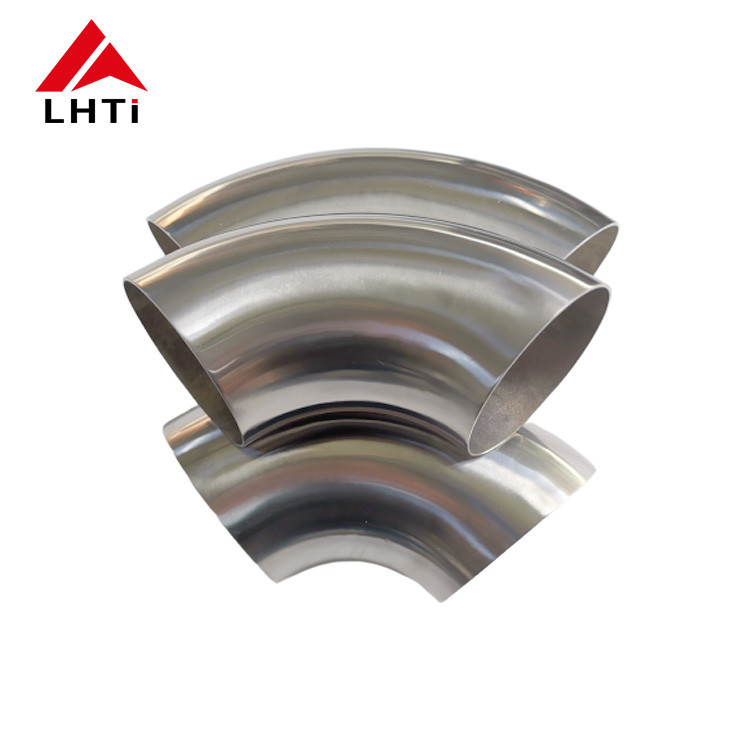 Gr2 titanium mandrel bends 90 degree elbow for exhaust pipe fittings